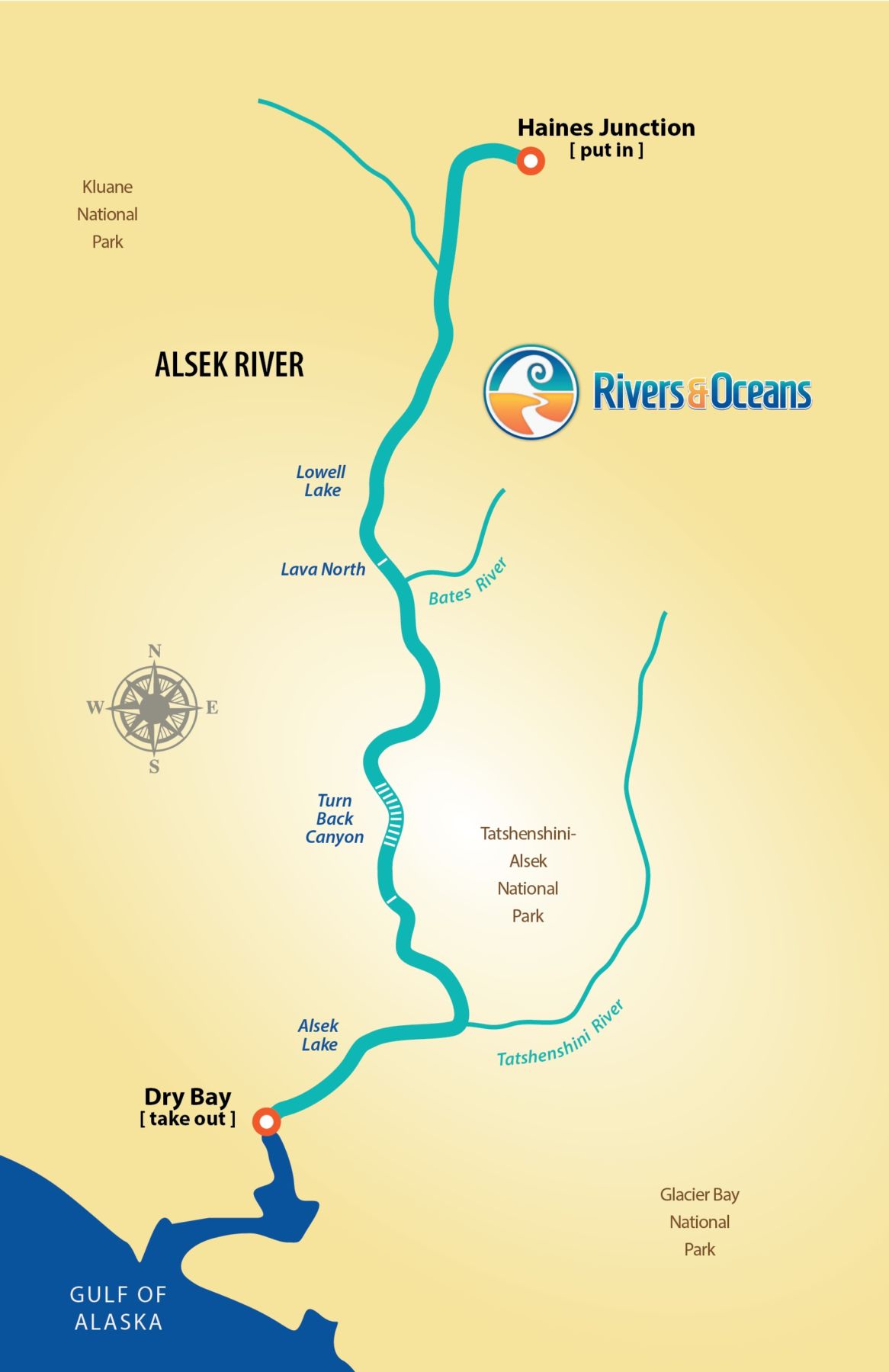 Alsek River Rafting in Alaskan Wilderness | Rivers & Oceans