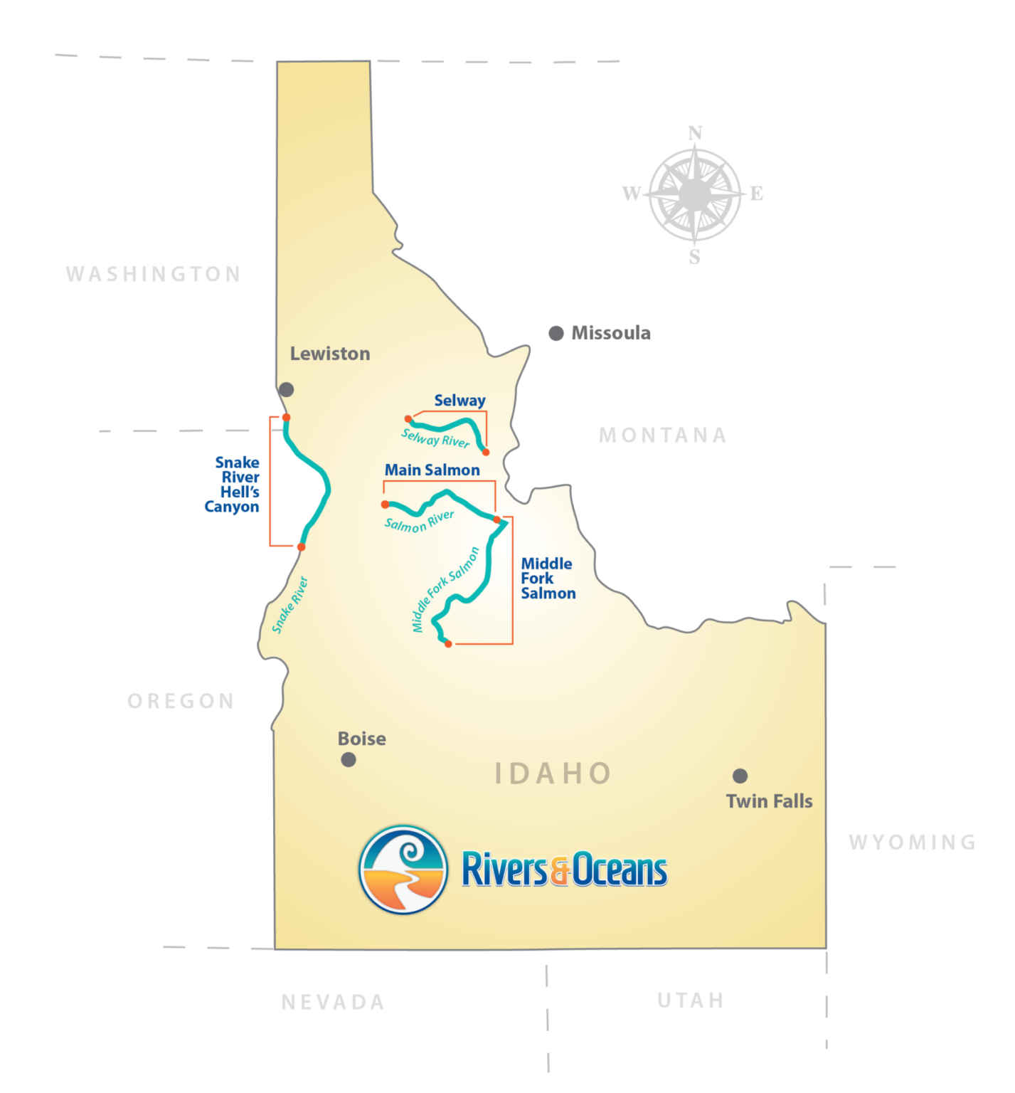 Selway River Rafting Trips | Rivers & Oceans